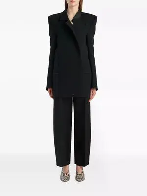 Khaite Armair" Jacket In Double-faced Crepe