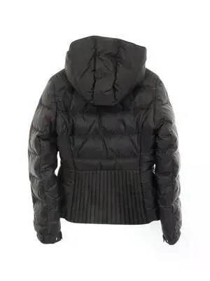 Prada 2010s Logo Plate Puffer Jacket
