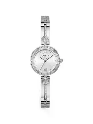 Guess Logo-detail 27mm Watch - Silver