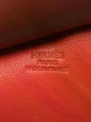 Hermès Lambskin Rodeo Bag Charm - Pink