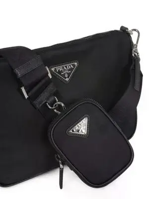 Prada Re-nylon And Saffiano-leather Shoulder Bag