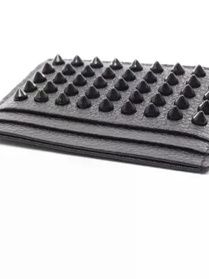 CHRISTIAN LOUBOUTIN Kios Spiked Card Case