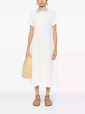 Brunello Cucinelli Polo-shirt Midi Dress