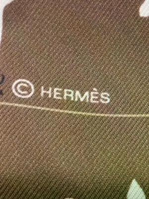 Hermès 2000s Parade Twilly Scarf