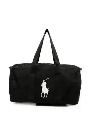Polo Ralph Lauren Logo-embroidered Holdall Bag - Black