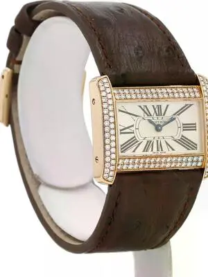 Cartier 2000s Tank Divan Diamond 38mm Watch
