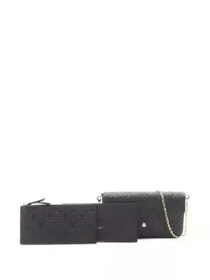 LOUIS VUITTON Felicie Shoulder Bag - Black