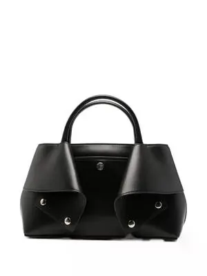 TOTEME Small Mercer Leather Tote Bag - Black