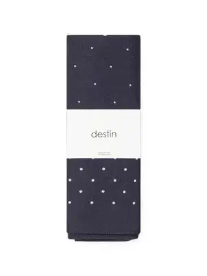 Destin Polka-dot Wool Scarf