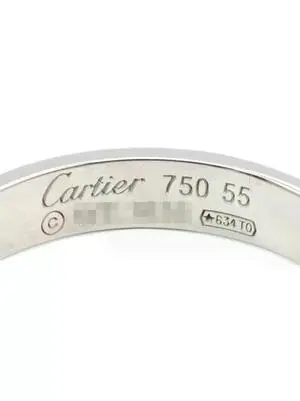 Cartier 18k White Gold Love Ring