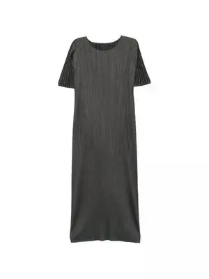 Issey Miyake Pleated Midi Dress