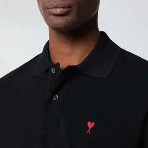 AMI Paris De Coeur Polo Shirt