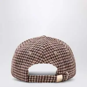 Chloé Cap With Houndstooth Pattern