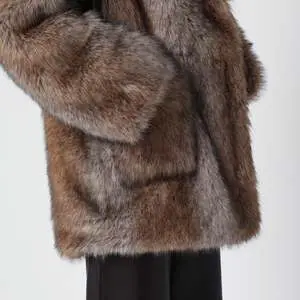 BB COUTURE Brigitte Faux Fur Coat