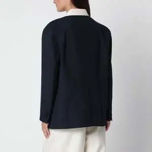 Source Unknown Suki Navy Single-breasted Jacket