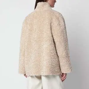 Source Unknown Manuela Teddy-effect Shearling Jacket