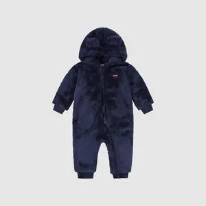 LEVI'S Baby Bear Sherpa Coverall - Blue