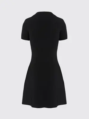 Valentino Garavani A-line Mini Dress With Jewelled Scarf Neck