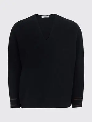 Max Mara Relaxed Fit V-neck Wool Blend Sweater
