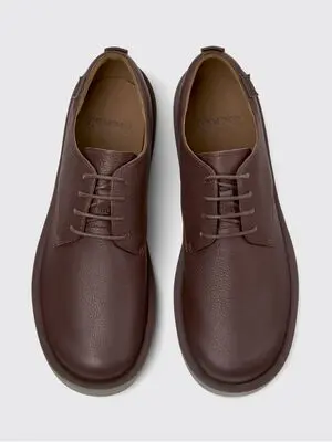 Camper Wagon Leather Derby Shoes