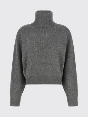 Brunello Cucinelli Ribbed Turtleneck Jumper - Grey