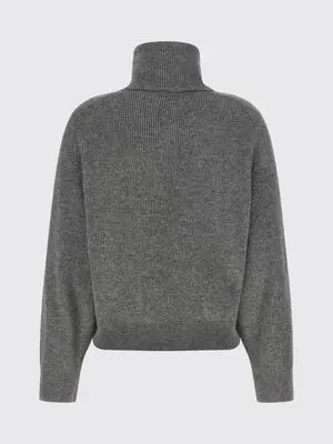 Brunello Cucinelli Ribbed Turtleneck Jumper - Grey