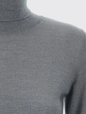 Brunello Cucinelli Fine Knit Turtleneck Jumper - Grey