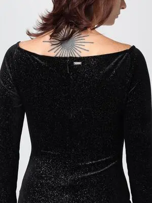 Armani Exchange Embellished Midi Dress