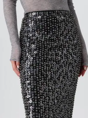 Pinko Embellished Midi Skirt