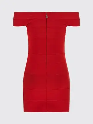 ROTATE BY BIRGER CHRISTENSEN Off-the-shoulder Sheath Midi Dress