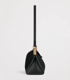 Balmain Small Leather 64-83 Shoulder Bag