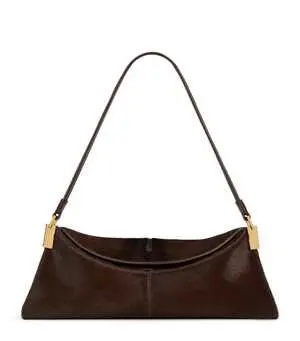 Balmain Small Pony Hair 64-83 Shoulder Bag - Brown
