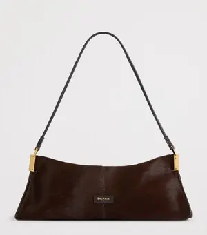 Balmain Small Pony Hair 64-83 Shoulder Bag