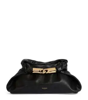 Balmain Small Lambskin Dinner At 8 Shoulder Bag