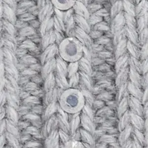 Monnalisa Embellished Knit Hat