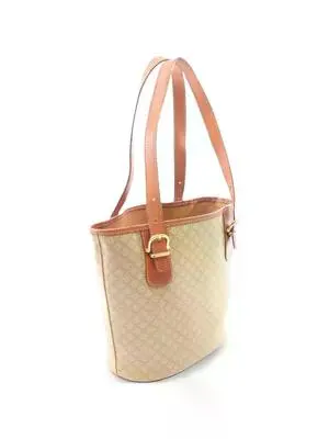 Celine 2000s Macadam Tote Bag - Neutrals