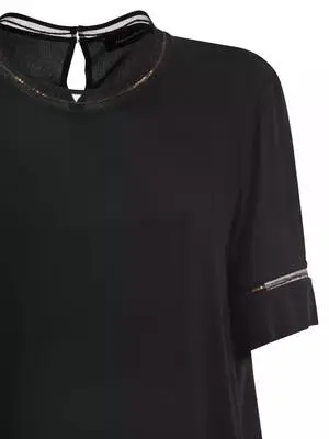 Fabiana Filippi Embroidered-trim Blouse