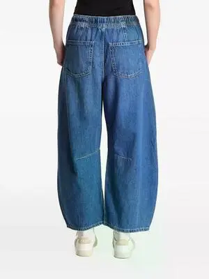 Gap Drawstring Barrel-leg Jeans