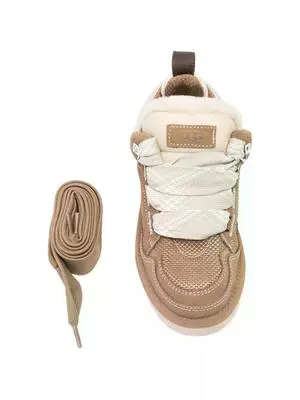 UGG Lowmel Suede And Mesh Sneakers