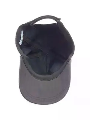 Prada Logo-embroidered Baseball Cap - Black
