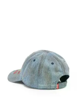 DIESEL® Denim Baseball Cap With Concert Graphics