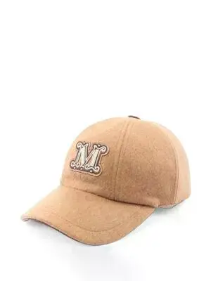 Max Mara 2020s Fedora Baseball Cap - Brown