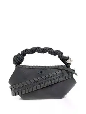 GANNI Braided Top Handle Tote Bag