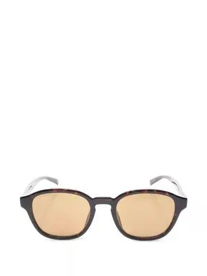 Gucci Wellington Sunglasses With Tortoiseshell Effect - Brown