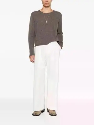 SECOND / LAYER Weezur Raw-edge Sweater