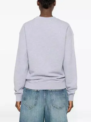 JW Anderson Ribbon Anchor Sweatshirt In Mid Melange