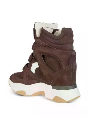 Isabel Marant Étoile Balskee Suede Wedge Sneakers
