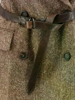 Brunello Cucinelli Belted Double-breasted Waistcoat