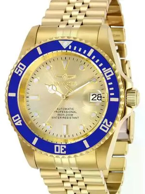 INVICTA Pro Diver Automatic Watch With -tone Dial - Gold