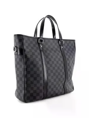 LOUIS VUITTON Damier Graphite Mm Tadao Tote Bag